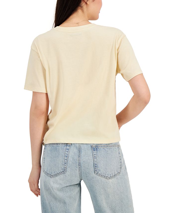 Rebellious One Juniors' Beach Scene Graphic Print T-Shirt - Macy's