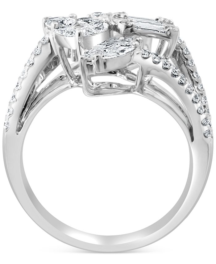 EFFY Collection EFFY® Diamond Multi-Cut Cluster Ring (1-3/4 ct. t.w ...