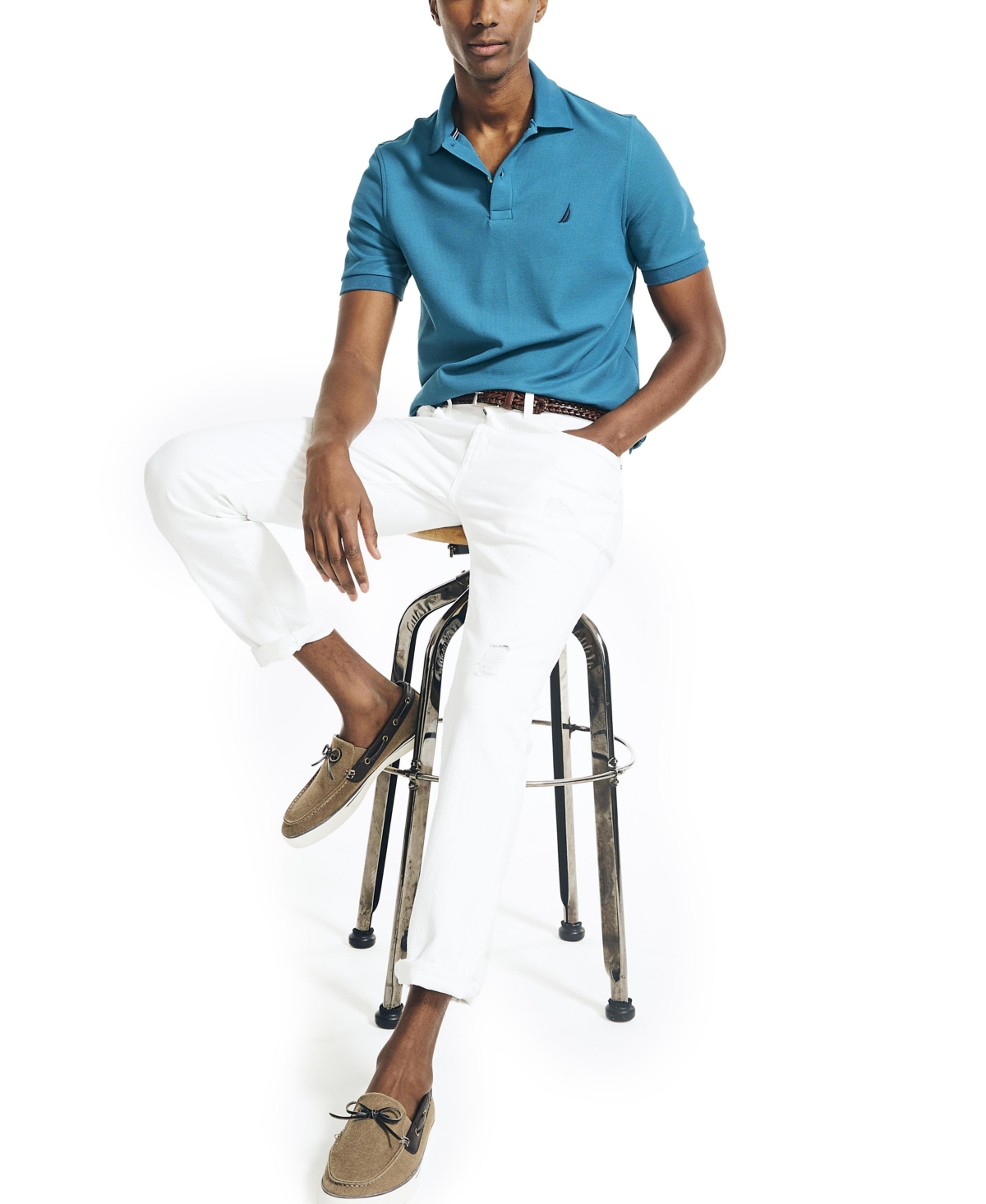 Click here for Nautica Mens Classic-Fit Performance Deck Polo Shi... prices