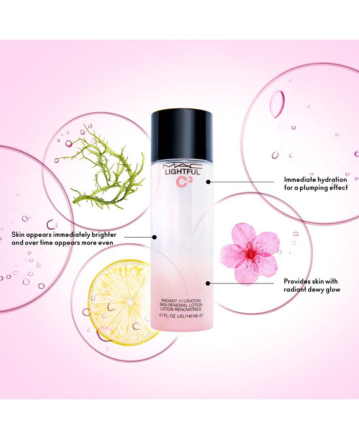 MAC Lightful C³ Radiant Hydration Skin Renewal Lotion - Macy's