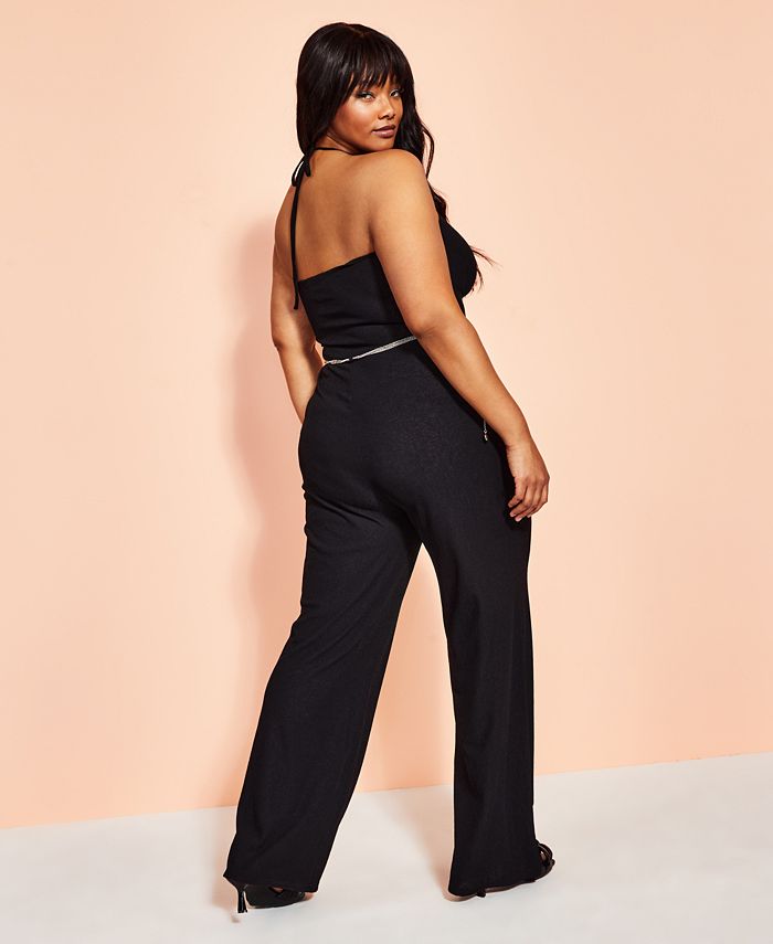 Royalty by Maluma Cutout Chain-Embellished Jumpsuit, Created for Macy's ...