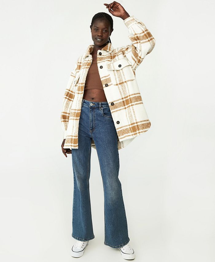 COTTON ON Women's The Shacket Jacket & Reviews - Jackets & Vests ...