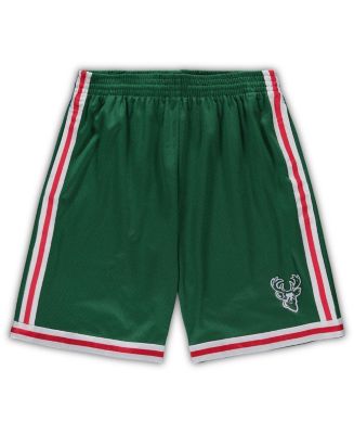 Mitchell & Ness Men's Green Milwaukee Bucks Big and Tall Hardwood ...
