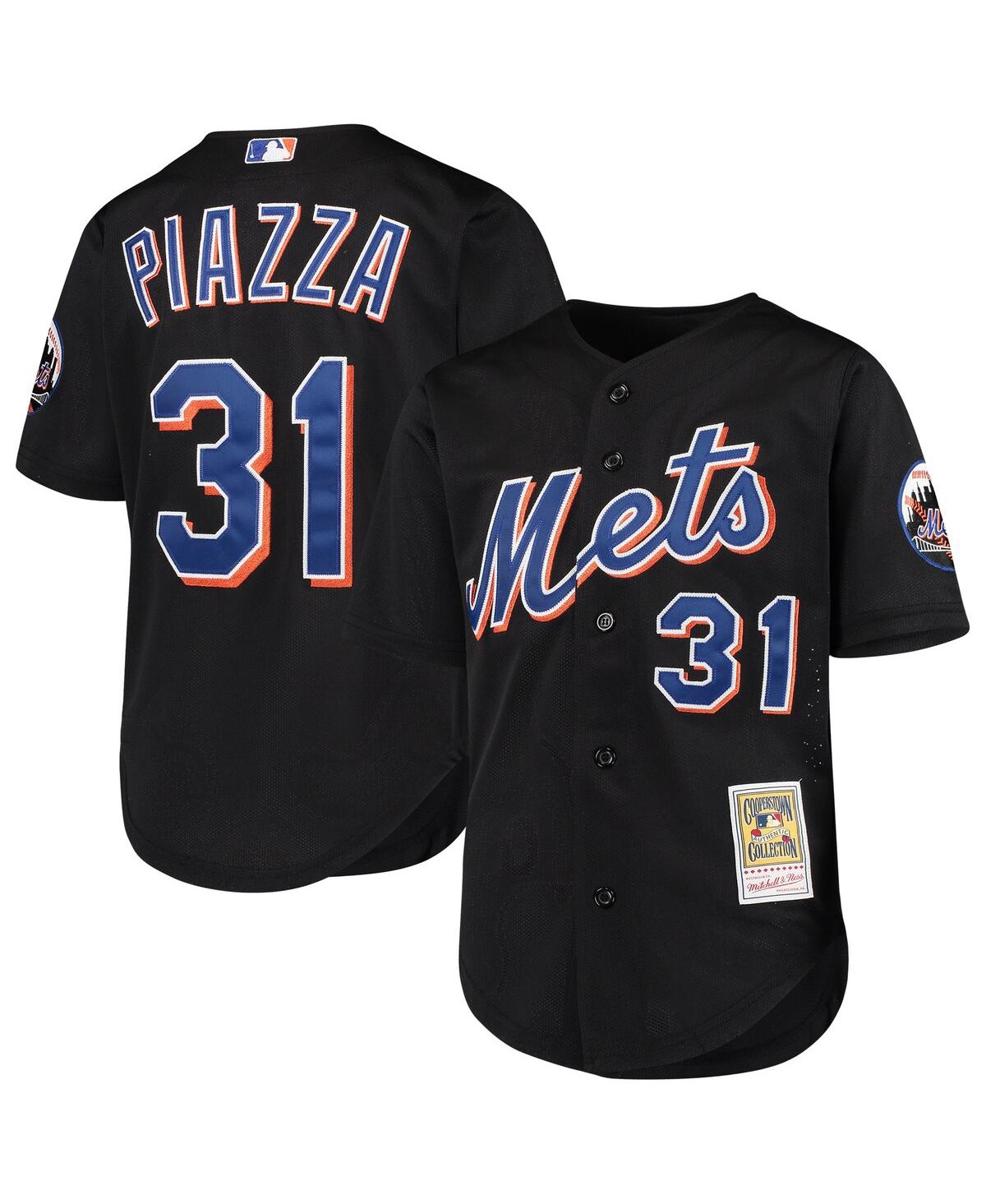 Click here for Big Boys Mitchell & Ness Mike Piazza Black New Yor... prices