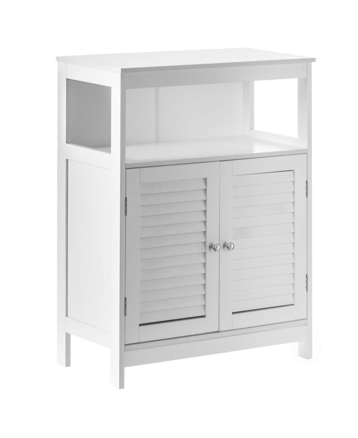 Click here for Basicwise Wooden White Modern Storage Bathroom Van... prices