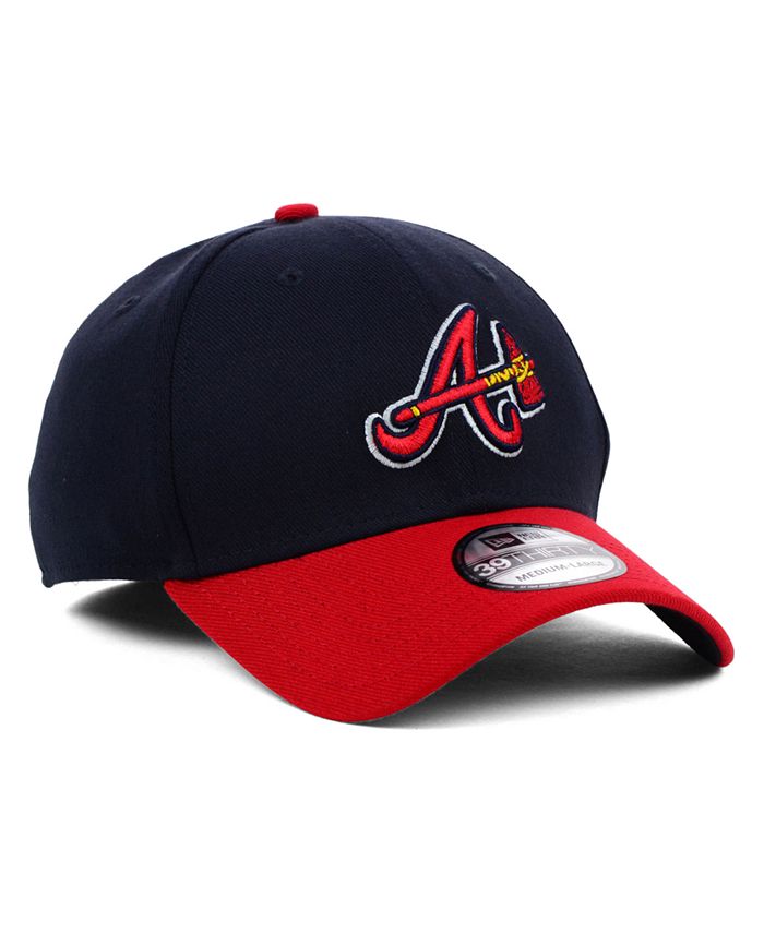 New Era Atlanta Braves MLB Team Classic 39THIRTY Stretch-Fitted Cap ...