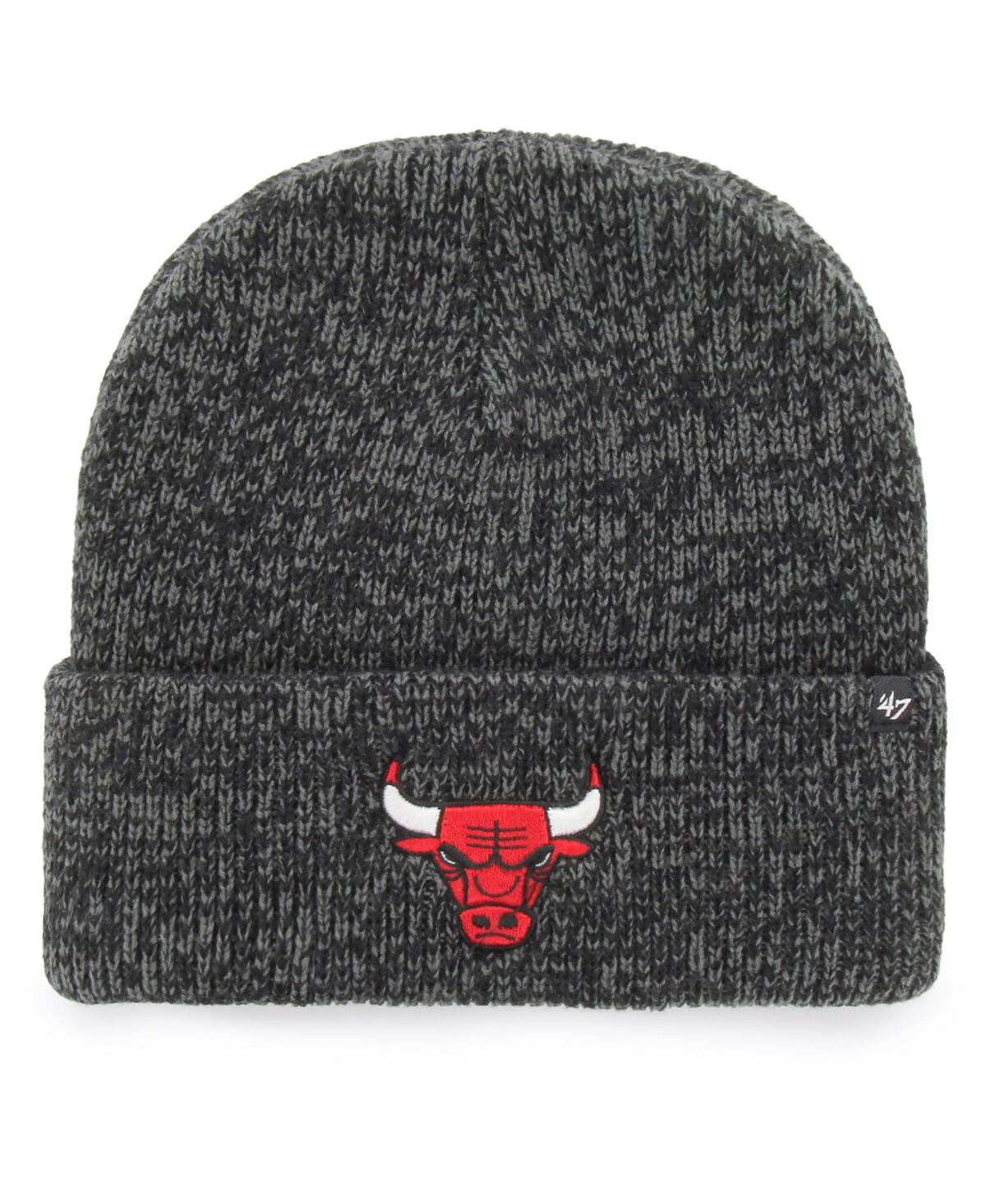 Click here for Mens 47 Black Chicago Bulls Brain Freeze Cuffed Kn... prices