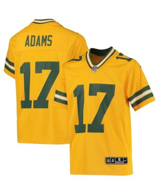 Big Boys Nike Davante Adams Gold Green Bay Packers Inverted Team Game ...