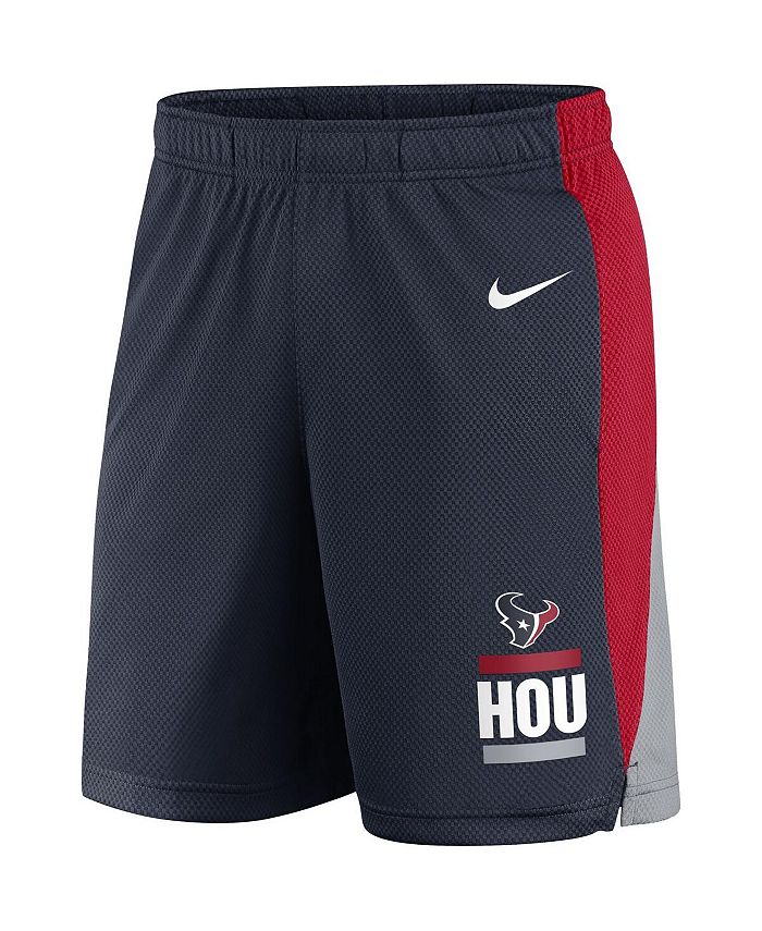 Nike Men's Navy Houston Texans Broadcast Shorts - Macy's