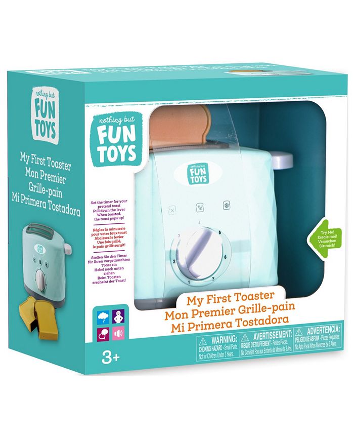 Flat River Group My First Toaster Play Set, 3 Piece - Macy's