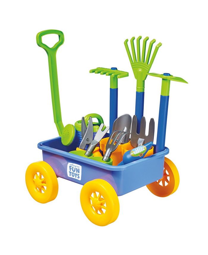 Flat River Group Let's Garden Wagon Play Set, 14 Piece - Macy's