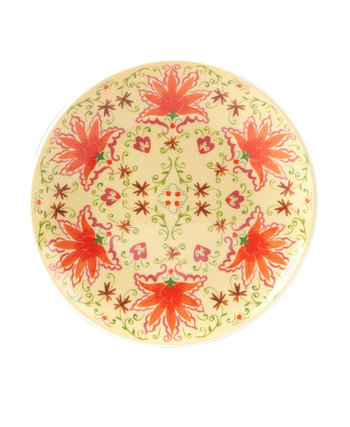 Certified International Francesca Canape Plate, Set of 6 - Macy's