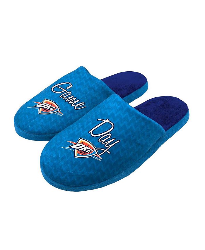 FOCO Women's Oklahoma City Thunder Slogan Slippers - Macy's