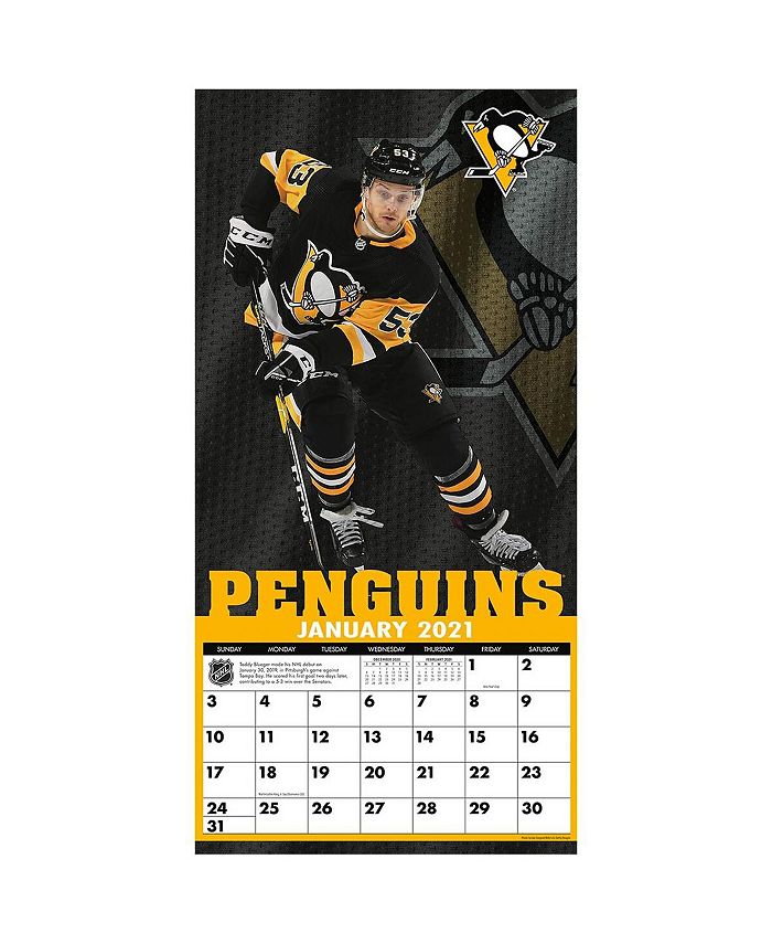 Turner Licensing Pittsburgh Penguins 2021 Wall Calendar - Macy's