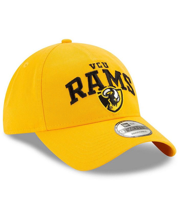 New Era Men's Gold Vcu Rams Arch Over Logo 9Twenty Adjustable Hat - Macy's