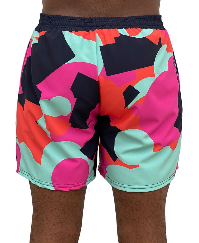 COOL Creative Men's Colorful Abstract Graphic 6" Shorts, Created for ...