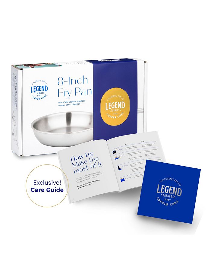 Legend Cookware 8" Copper Core 5 Ply Frying Pan - Macy's