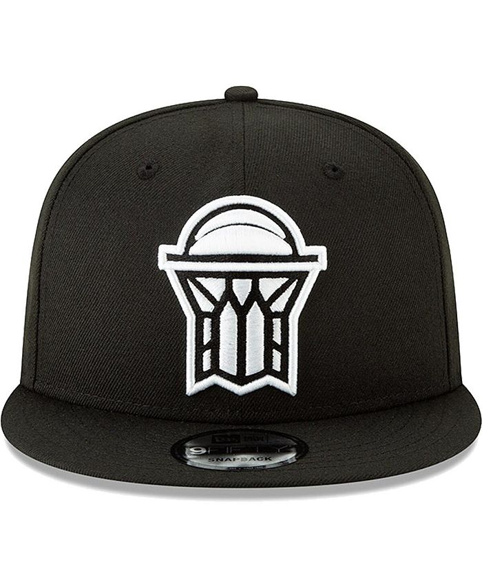 New Era Men's Black NetsGC NBA 2K Team Color 9FIFTY Snapback Adjustable ...