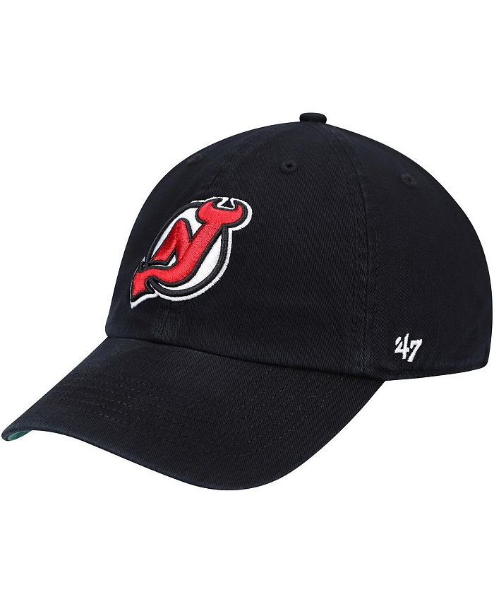 '47 Brand Men's Black New Jersey Devils Team Franchise Fitted Hat - Macy's