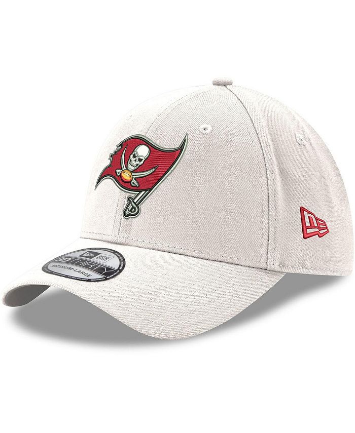 New Era Men's White Tampa Bay Buccaneers Iced II 39THIRTY Flex Hat - Macy's