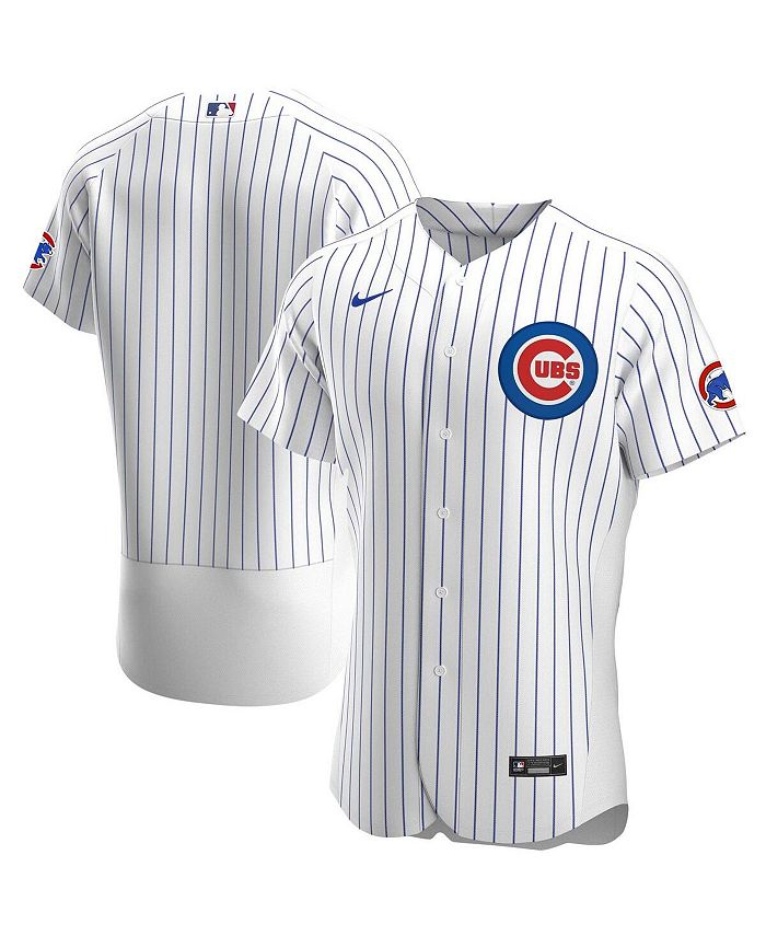 Nike Men's White Chicago Cubs Home Authentic Team Jersey - Macy's
