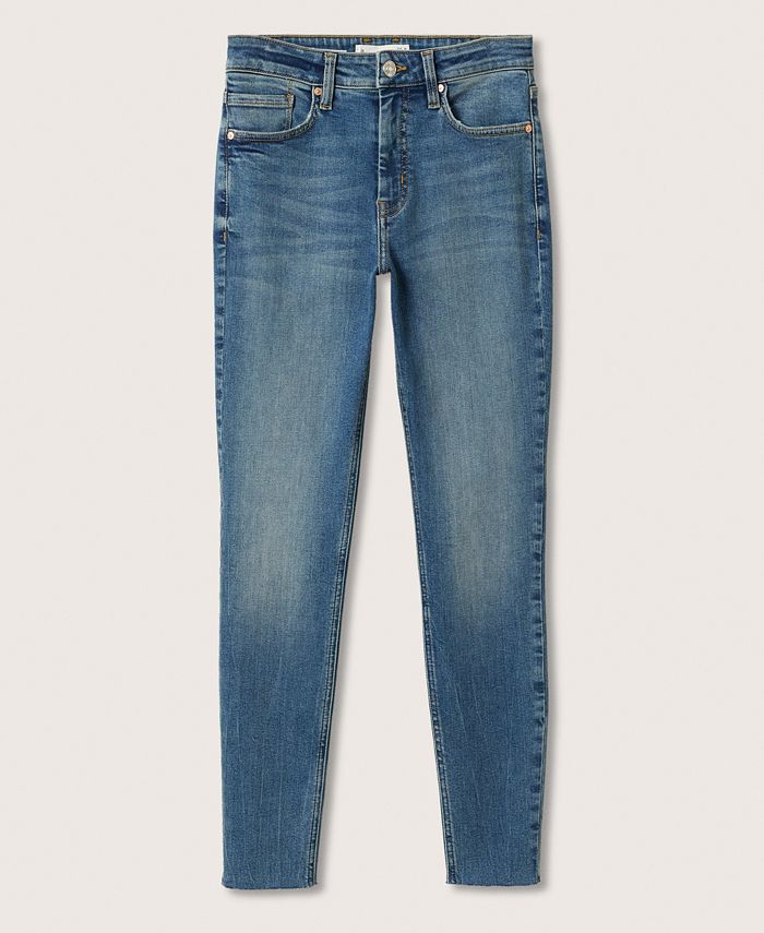 MANGO Women's Crop Skinny Isa Jeans - Macy's