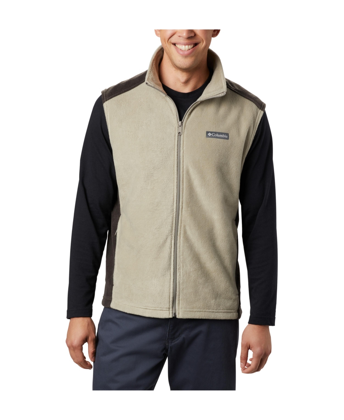 Click here for Columbia Mens Steens Mountain Fleece Vest - Tusk... prices