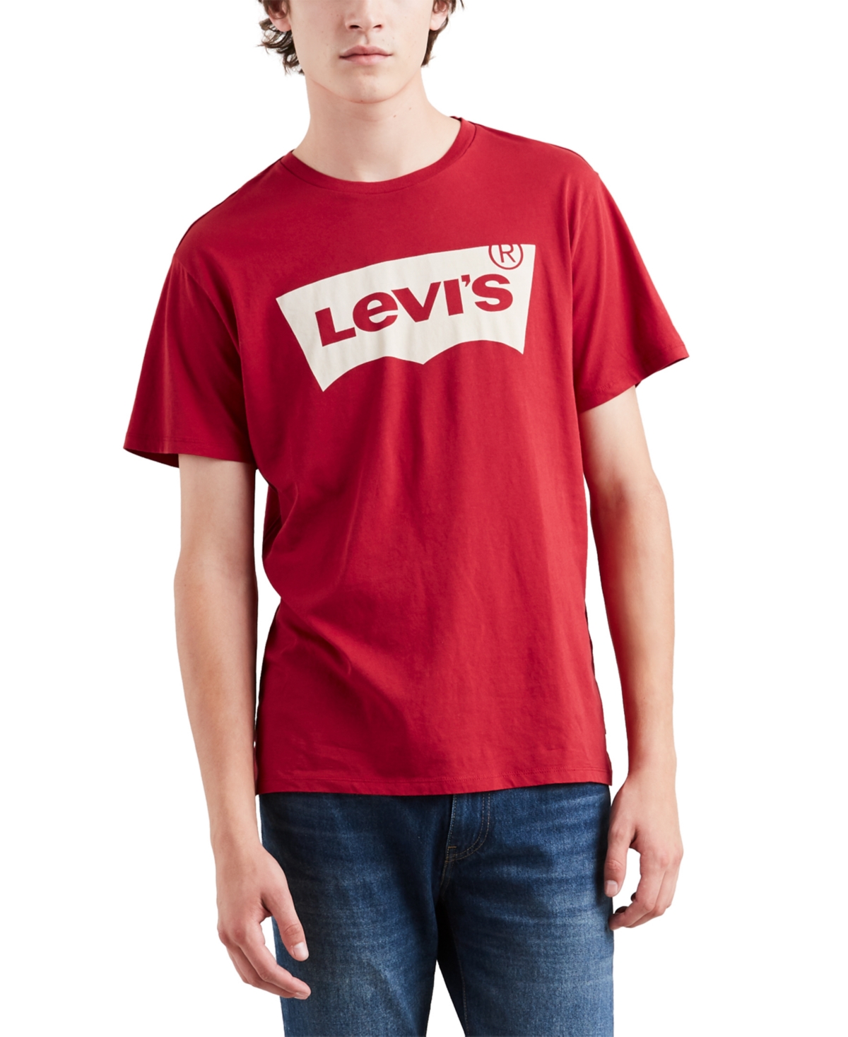 Click here for Levis Mens Graphic Logo Batwing Short Sleeve T-shi... prices
