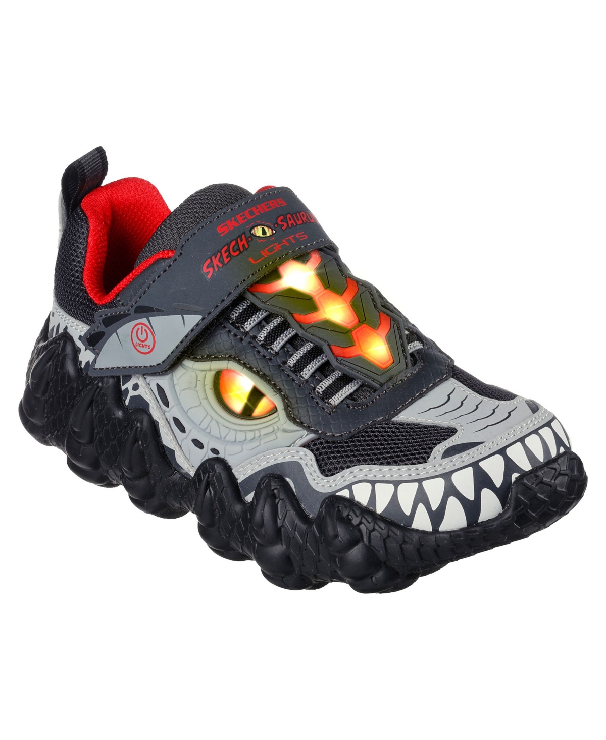 Skechers Little Boys Sketch-o-saurus Lights - Dino-tracker Light-up ...