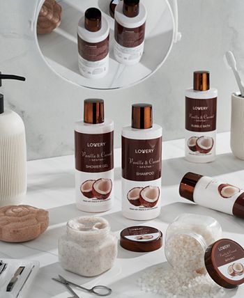 Lovery Men's Gift Set, Bath and Shower Gift Basket, Coconut Body Care ...
