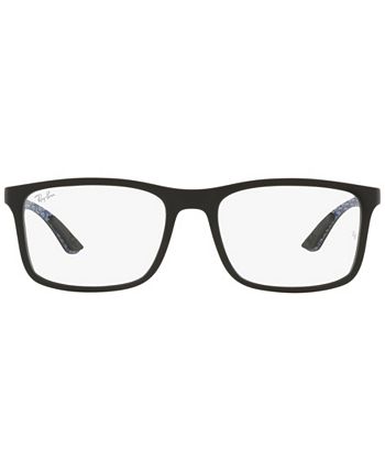 Ray-Ban RB8908 OPTICS Unisex Rectangle Eyeglasses & Reviews - Women ...