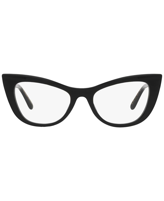 Dolce&Gabbana DG3354 Women's Cat Eye Eyeglasses - Macy's