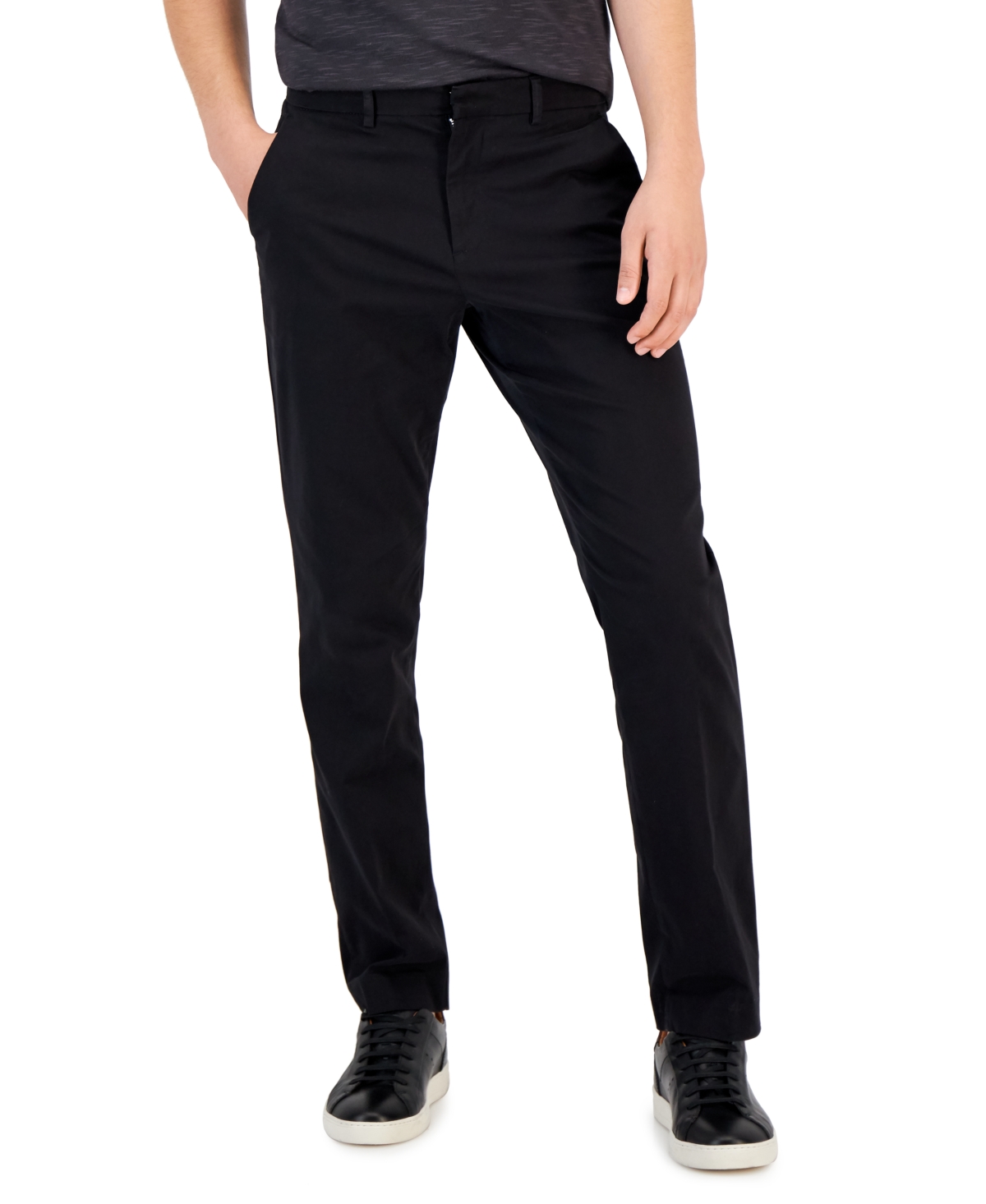 Click here for Mens Slim Fit Cotton Dress Pant - Charcoal prices