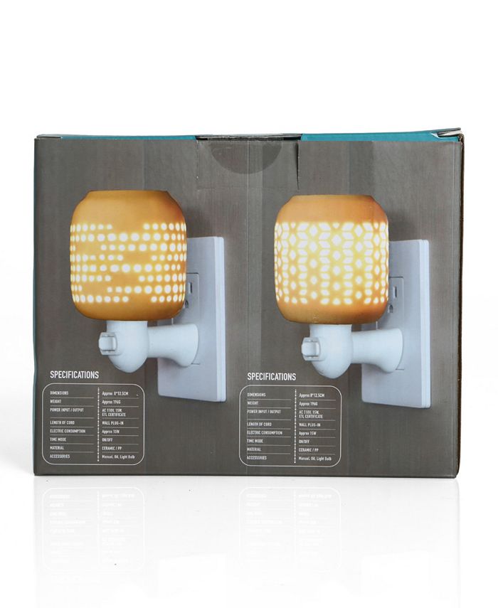 BluZen Ceramic Plug-In Diffuser Set, 2 Pieces & Reviews - Personal Care ...