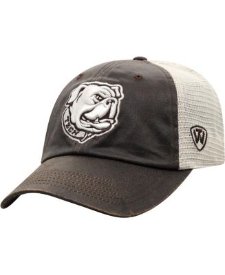 Men's Top of The World Brown Louisiana Tech Bulldogs Scat Mesh Trucker ...