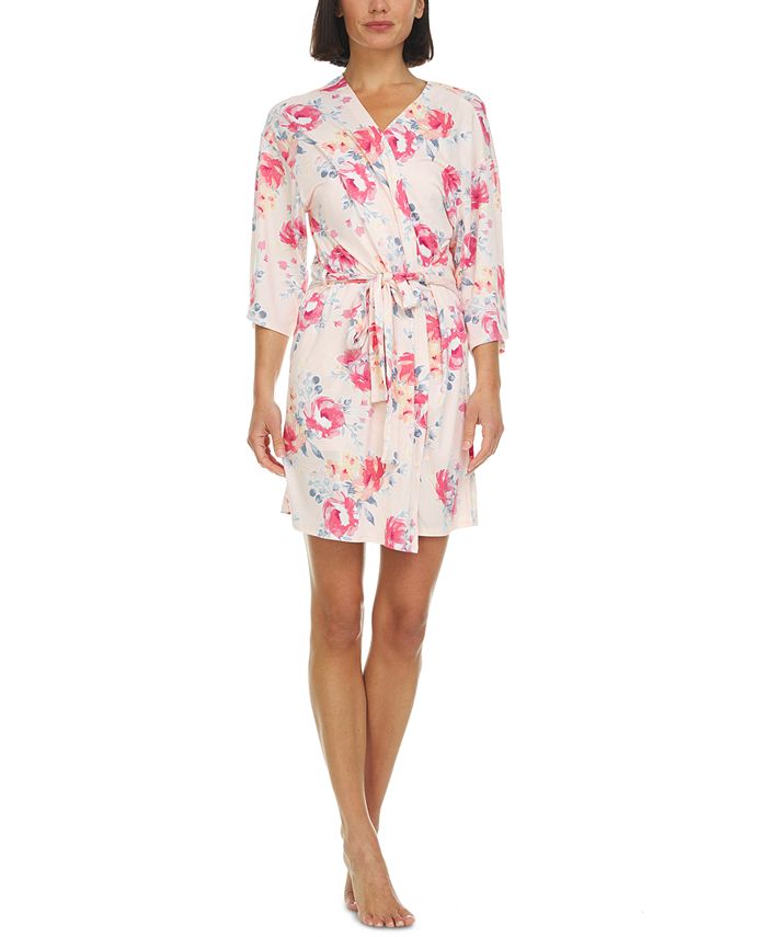 Flora by Flora Nikrooz Women's Alisha 3-Pc. Knit Travel Set - Macy's