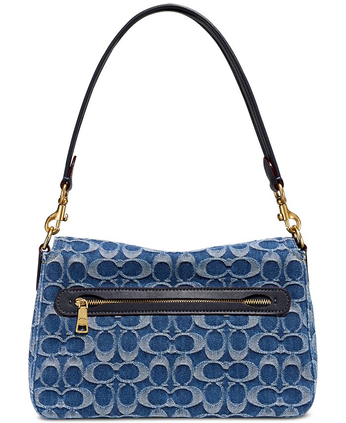 COACH Washed Denim Soft Tabby Shoulder Bag & Reviews - Handbags ...