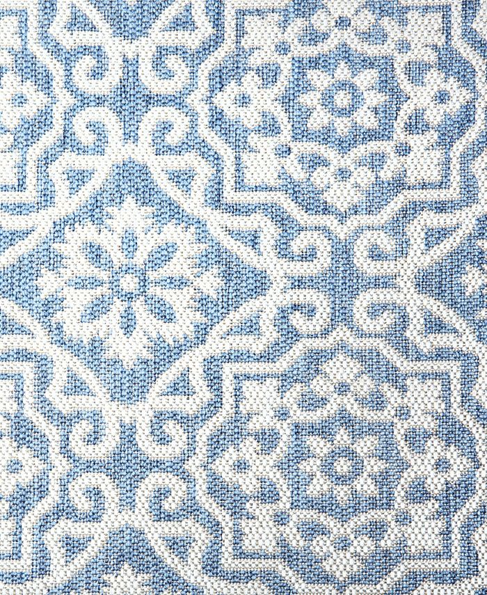 Nicole Miller Patio Country Danica 1'9" x 7'2" Runner Outdoor Area Rug ...