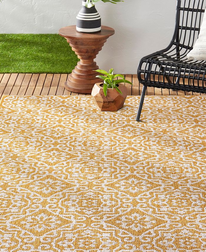 Nicole Miller Patio Country Danica 1'9" x 7'2" Runner Outdoor Area Rug ...