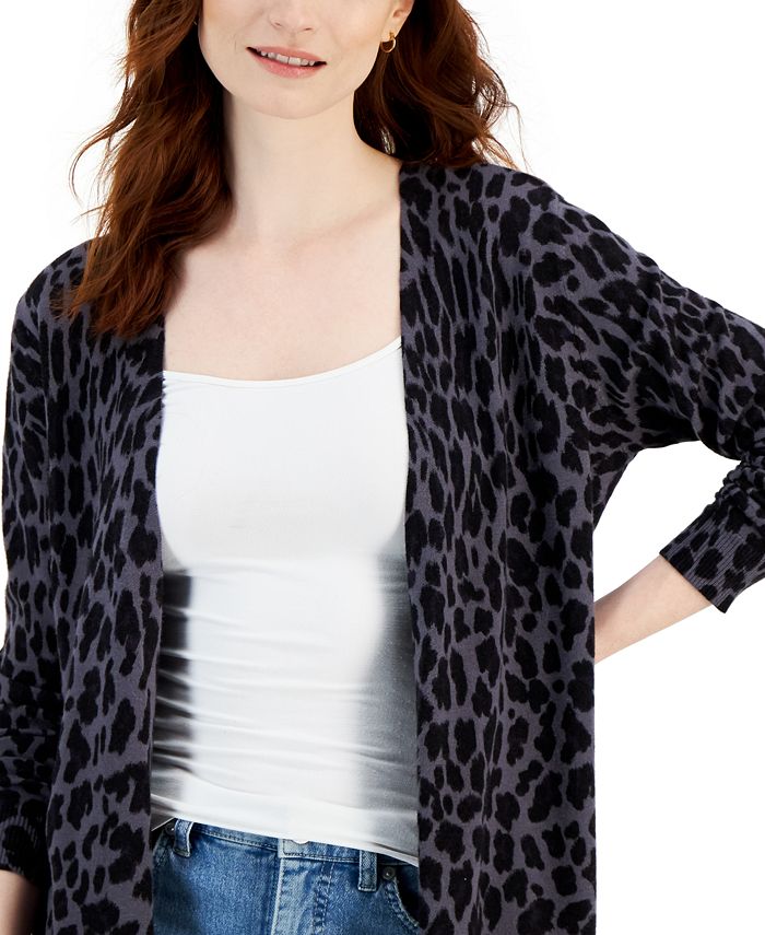 Style & Co Women's Printed Cardigan, Created for Macy's - Macy's