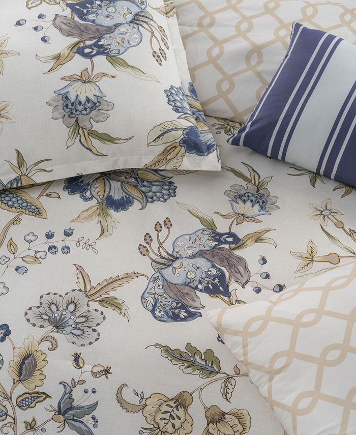 Rose Tree Home Liza 5-Piece Comforter Set, Queen - Macy's
