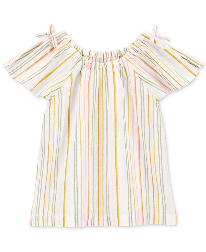 Carter's Toddler Girls Flutter Shirt - Macy's