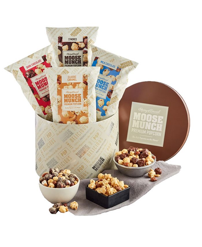 Harry & David Moose Munch Popcorn Gift Tin, 40oz - Macy's