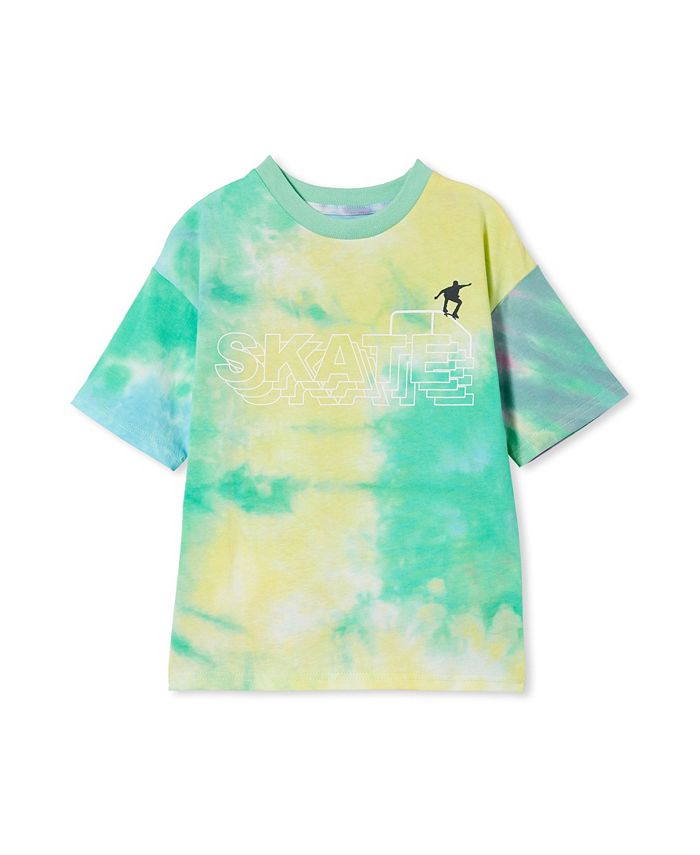 COTTON ON Little Boys Scout Drop Shoulder Short Sleeve T-shirt - Macy's