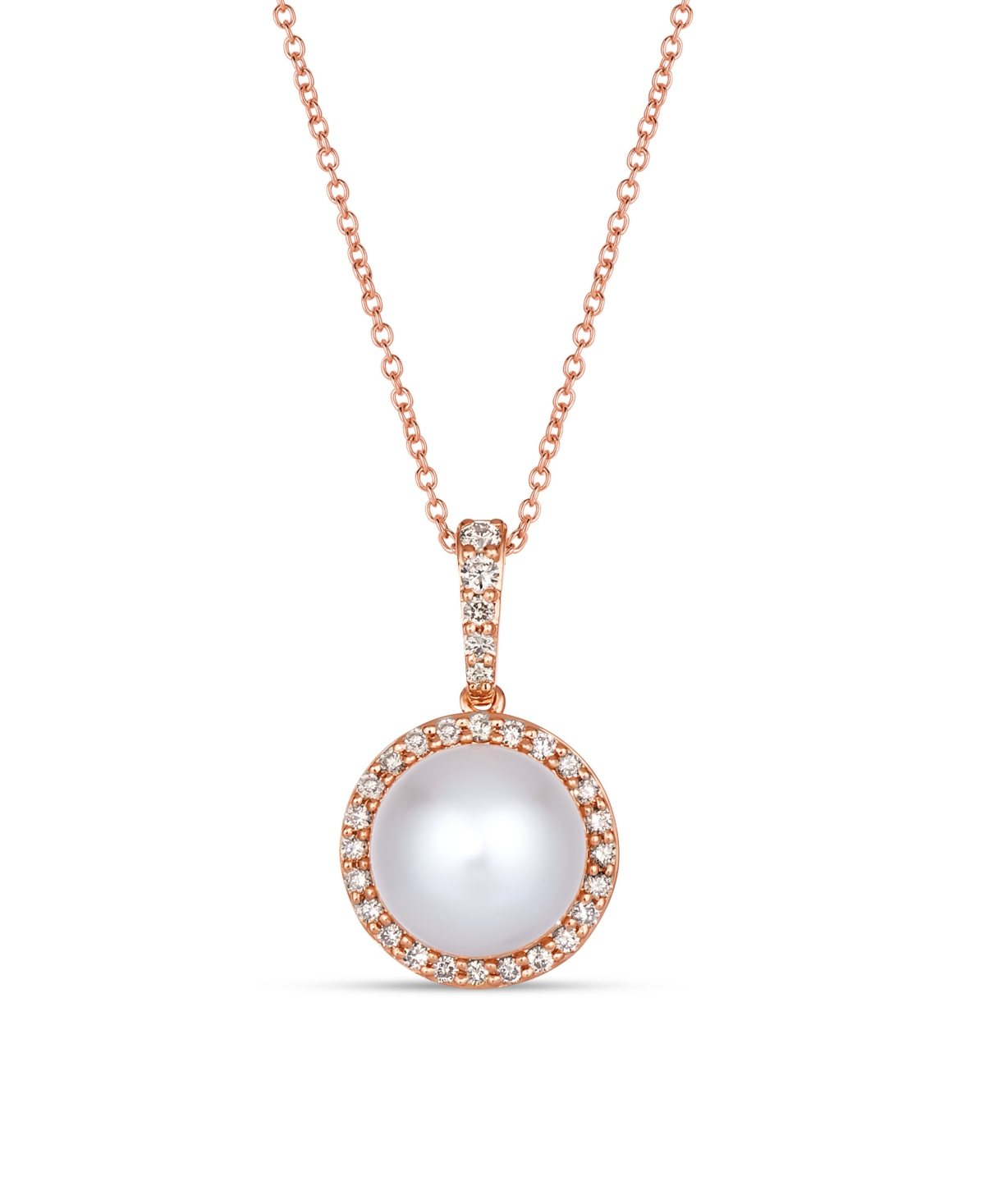 Click here for Le Vian Vanilla Pearl (9mm) & Nude Diamond (1/3 ct... prices