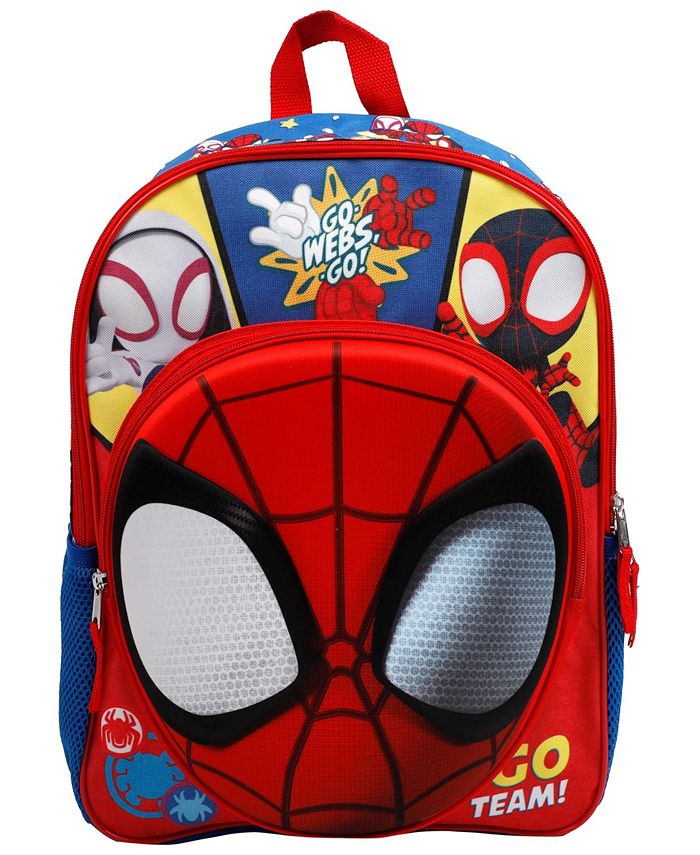 Bioworld Spiderman 16 Inch Molded Face Backpack - Macy's