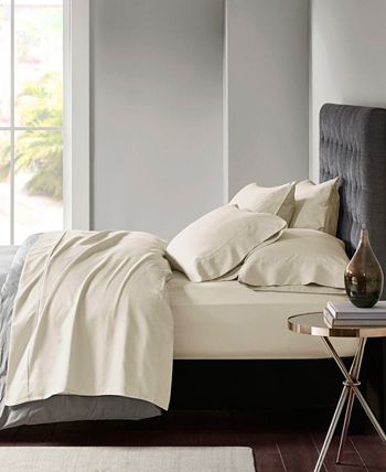 Madison Park 800 Thread Count Cotton Rich Sateen 6-Pc. Sheet Set, Queen ...