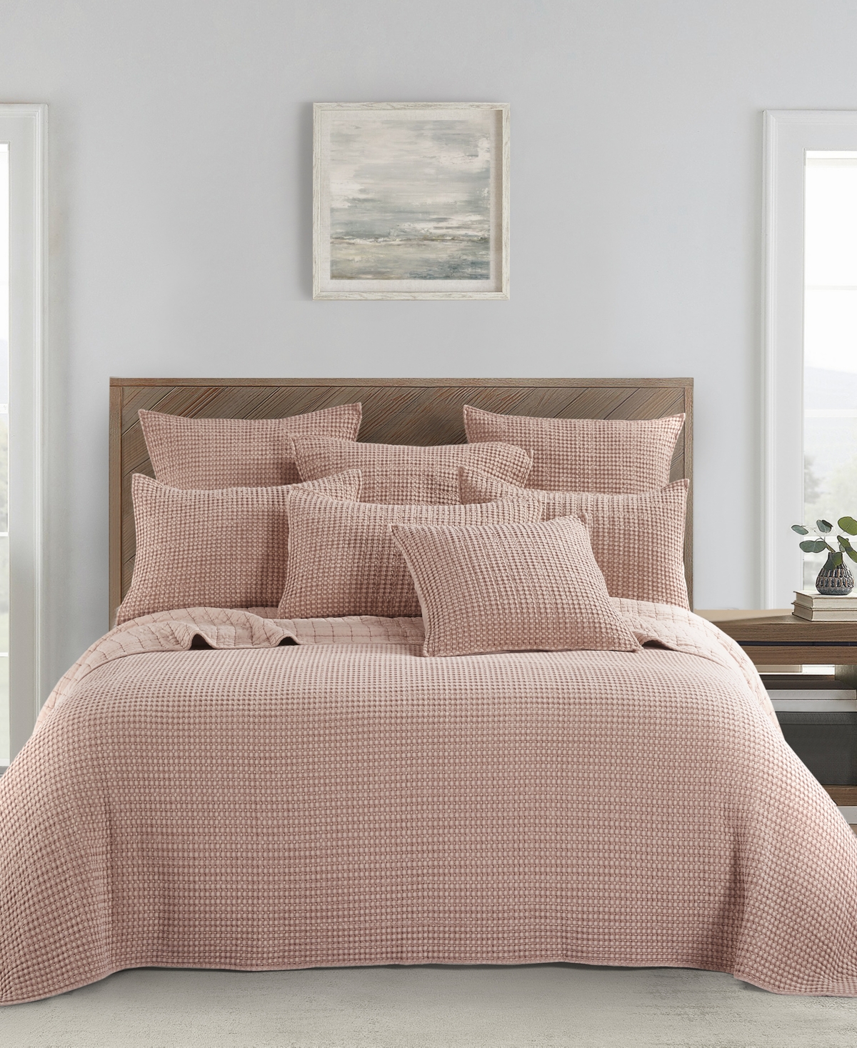 Click here for Levtex Mills Waffle Classic 3-Pc. Bedspread Set  Q... prices