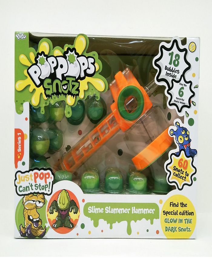 Pop Pops Snotz Slime Slammer Hammer Play Set, 78 Pieces - Macy's
