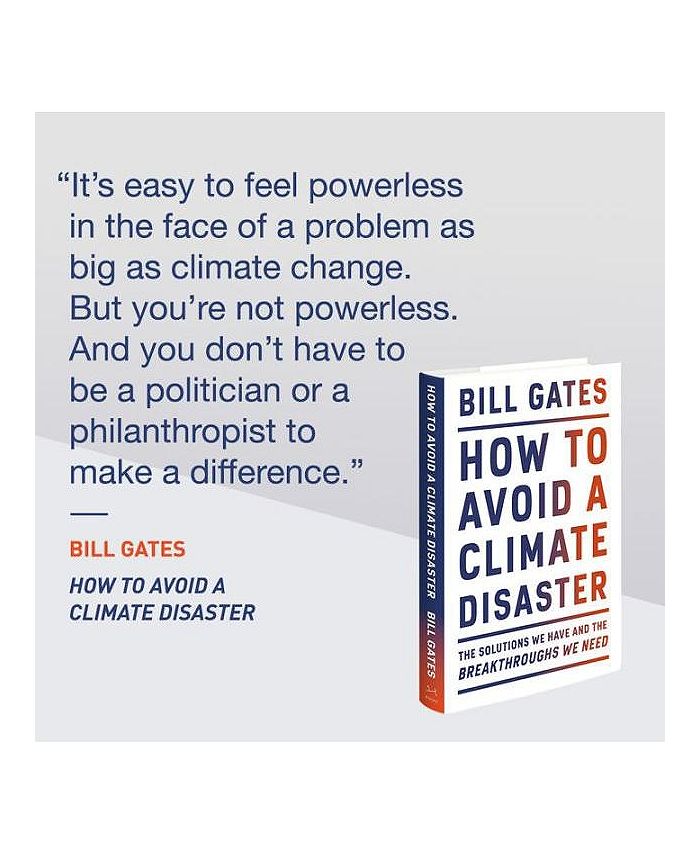 Barnes & Noble How to Avoid a Climate Disaster: The Solutions We Have ...
